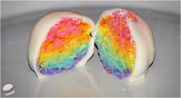 Rainbow Cake Balls From Shawnee’s Cake Balls : Damn That Looks Good
