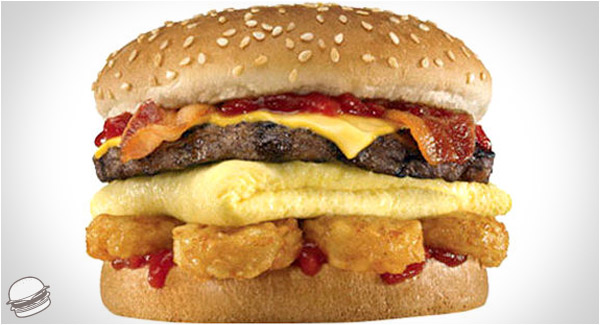 Breakfast Burger From Carl’s Jr. : Damn That Looks Good