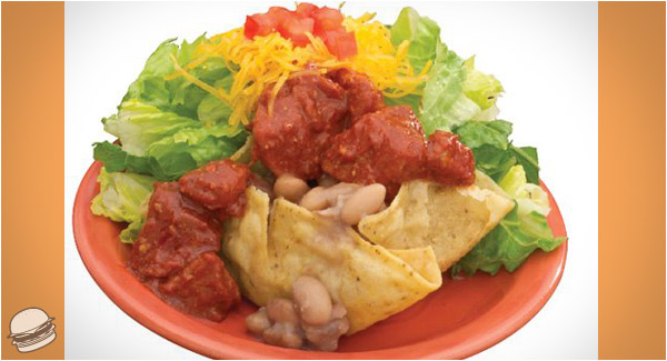 Tostada Compuesta From La Posta de Mesilla : Damn That Looks Good